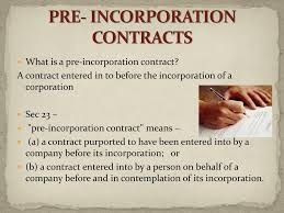 Pre Contract Explanation
