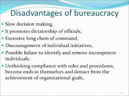 Bureaucracy Advantages Disadvantages And Features Of Bureaucracy