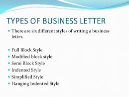 Image Of Three Types Of Letter Formats Full Block Semi Business Letter