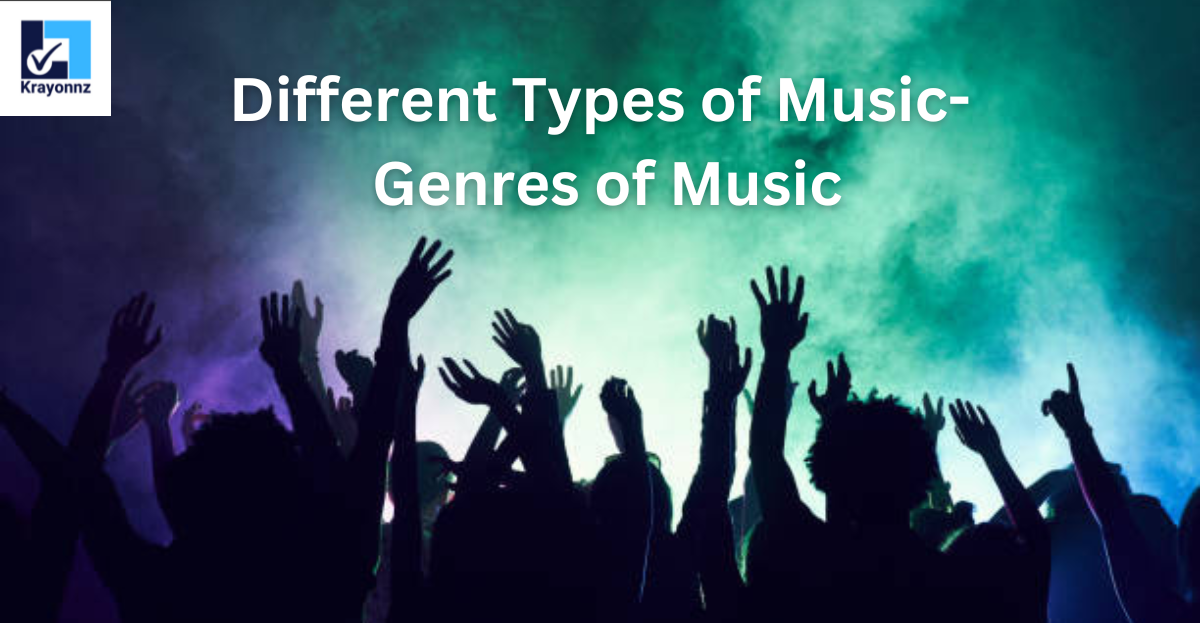Different Types Of Music Genres Musiconline | Music Genres